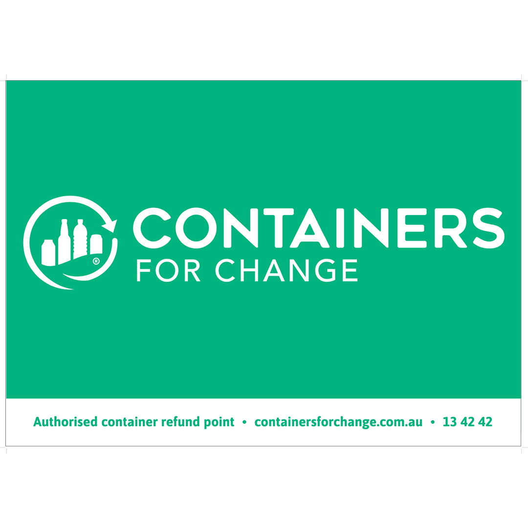 CFC Signs - Mobile Refund Points – Containers for Change Online Store